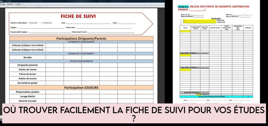 Où trouver facilement la fiche de suivi pour vos études ? - Polyvore ...