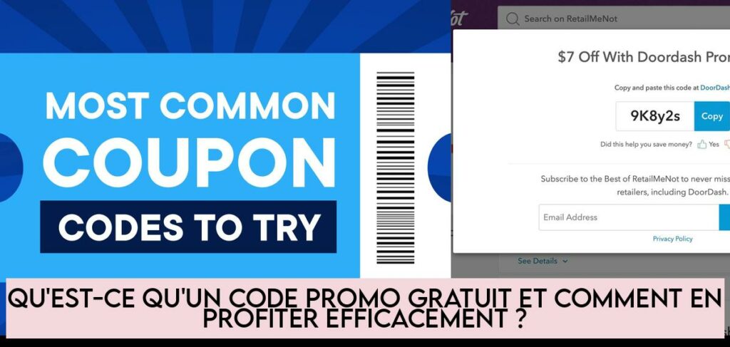 Qu'est-ce qu'un code promo gratuit et comment en profiter efficacement ...