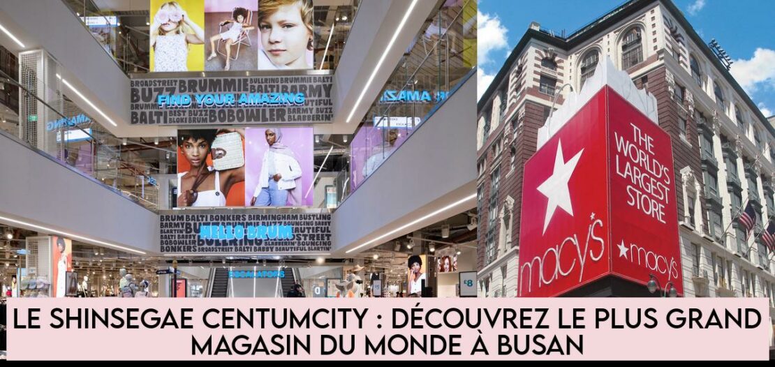 Le Shinsegae Centumcity : Découvrez le plus grand magasin du monde à ...